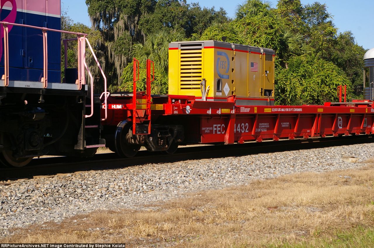 FEC 4432 POWER CAR FOR THE TWO COACHS